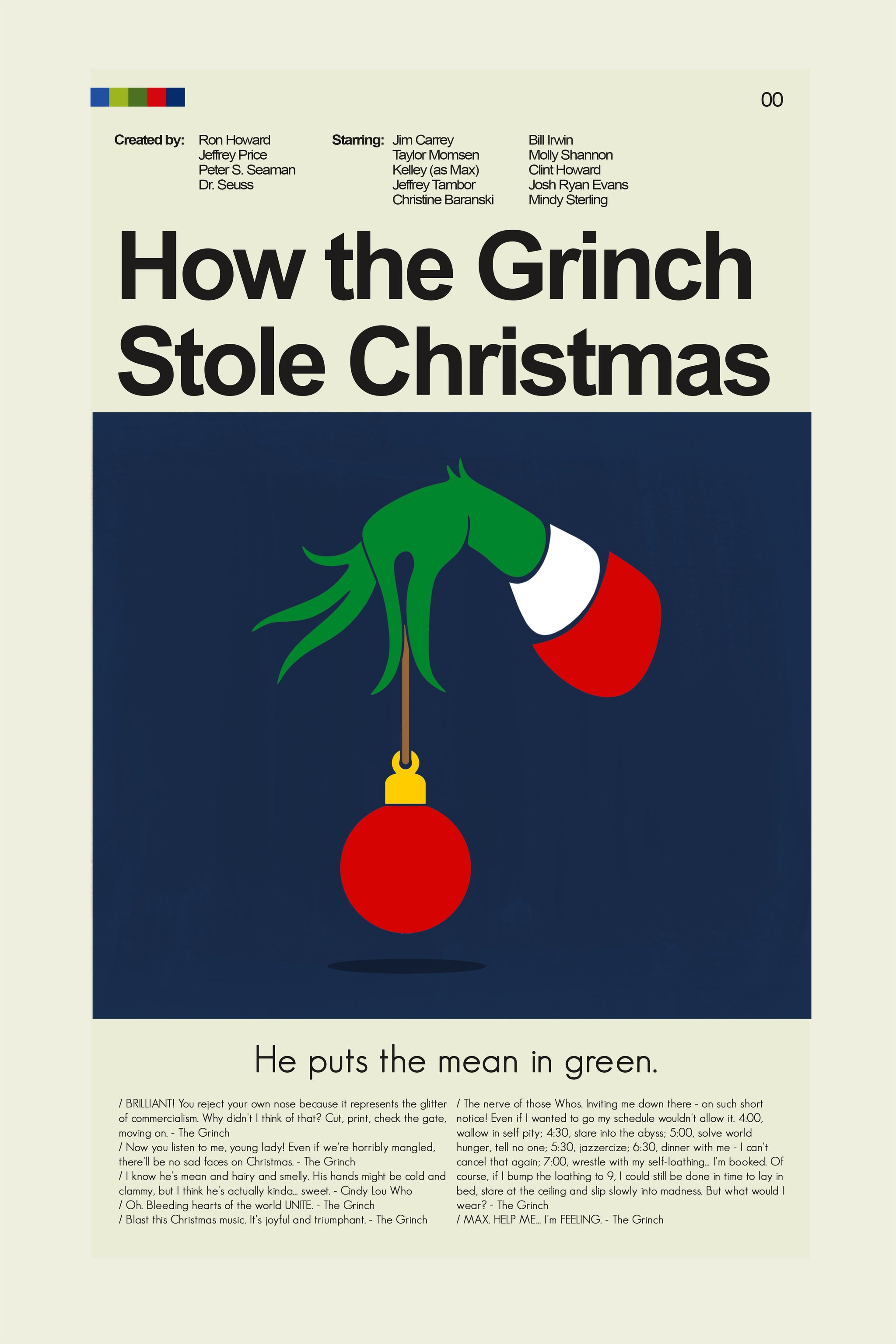 How The Grinch Stole Christmas Movie Poster