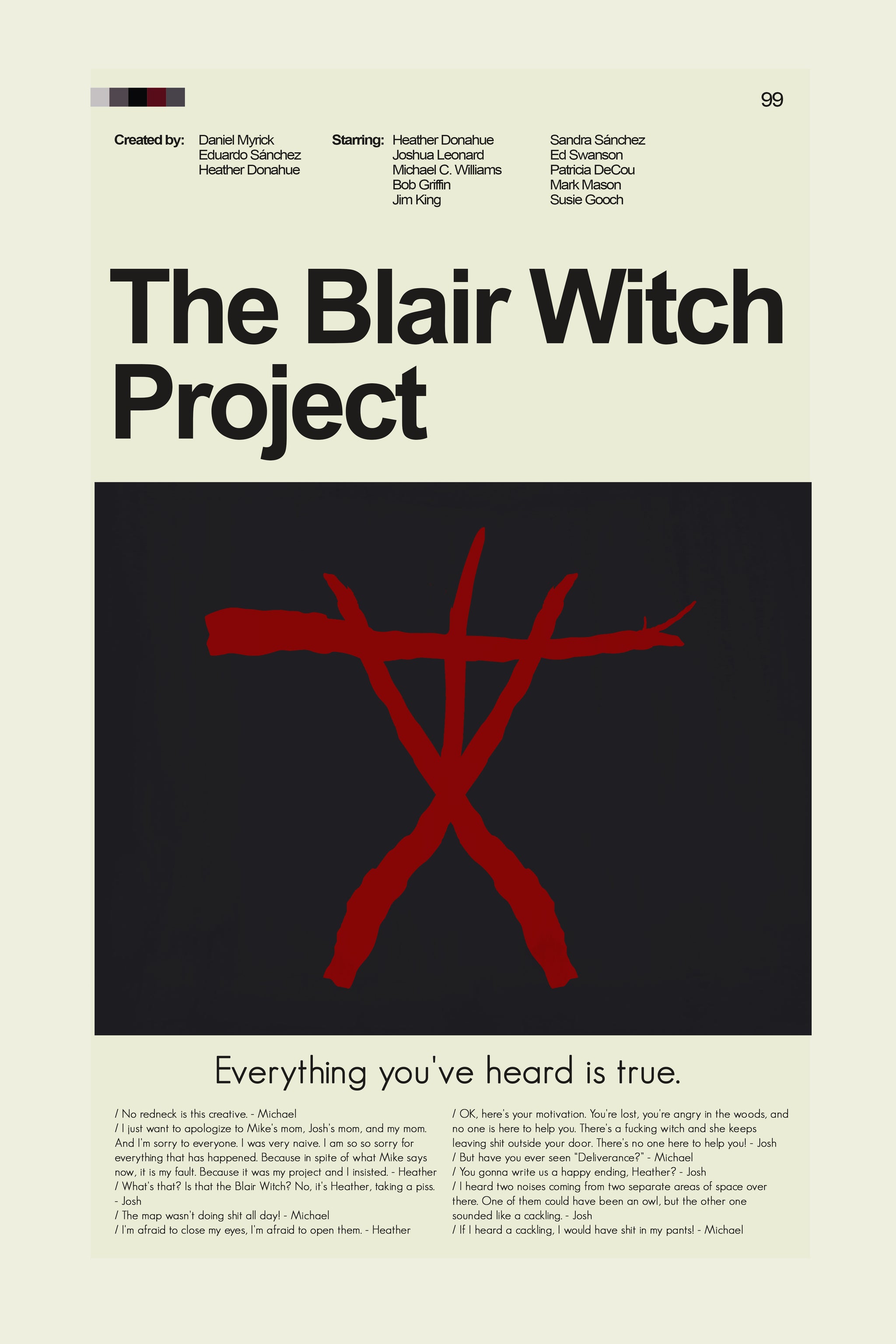Blair Witch Stick Figures Blair Witch Stick Figure Etsy