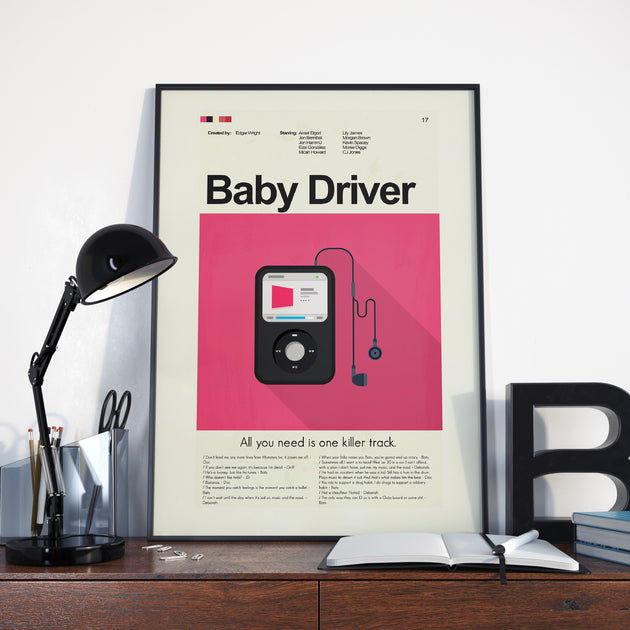 Baby Driver - iPod | Print only | PrintsandgiggIes