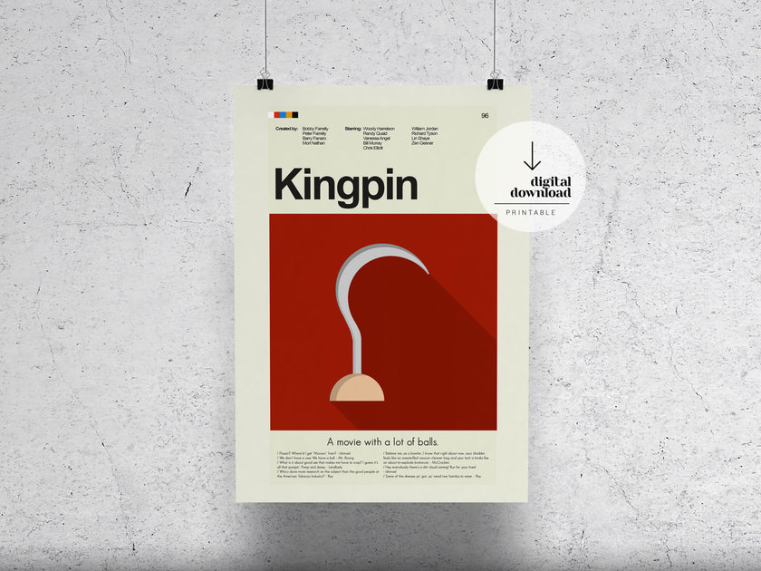 Kingpin | DIGITAL ARTWORK DOWNLOAD | PrintsandgiggIes