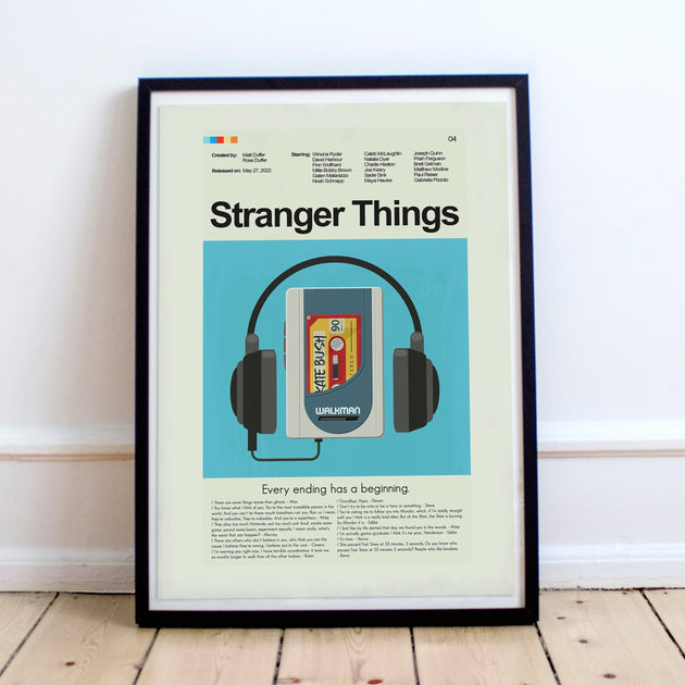 Stranger Things (Season 4) - Max's Walkman | 12"x18" Print Only ...
