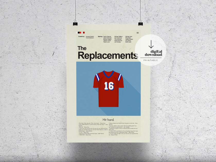 The Replacements | DIGITAL ARTWORK DOWNLOAD | PrintsandgiggIes